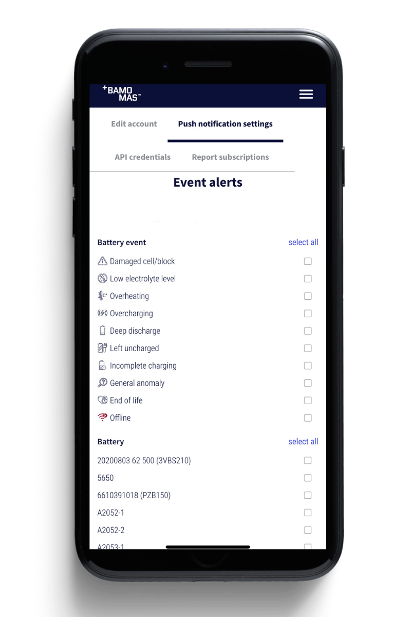 Battery analytics platform - Bamomas - Cloud-based intelligent battery ...