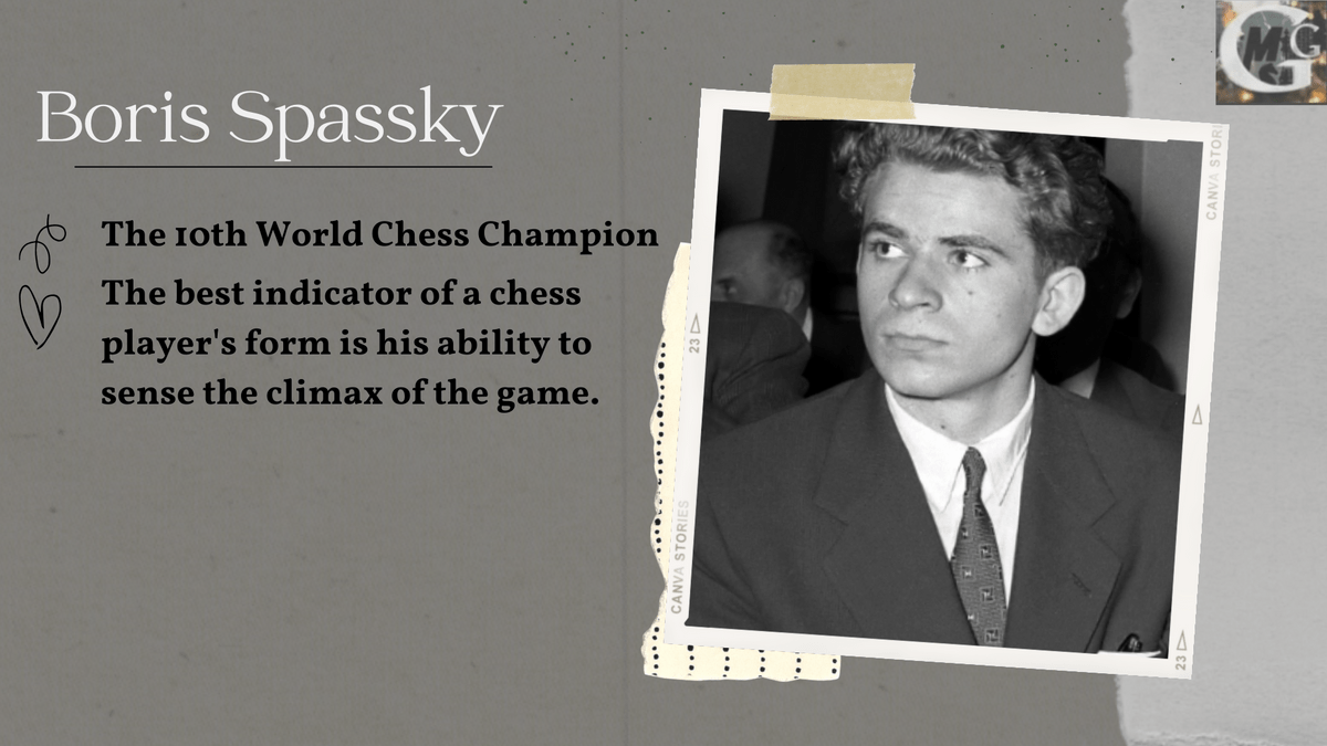 Boris Spassky - World Chess Champion