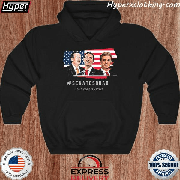 Senate squad lone conservative American flag shirt