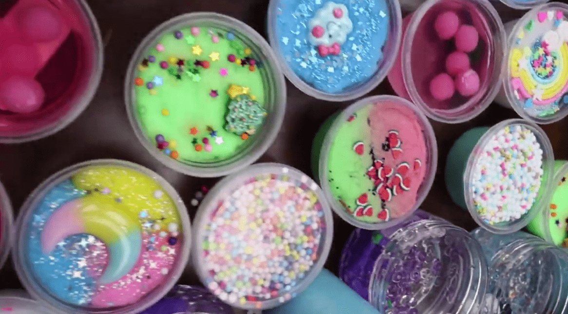 Different types of slime