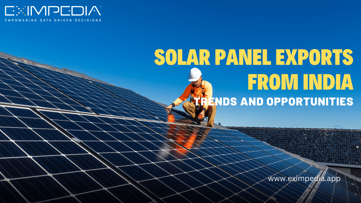 Solar Panel Exports from India: Trends and Opportunitie...