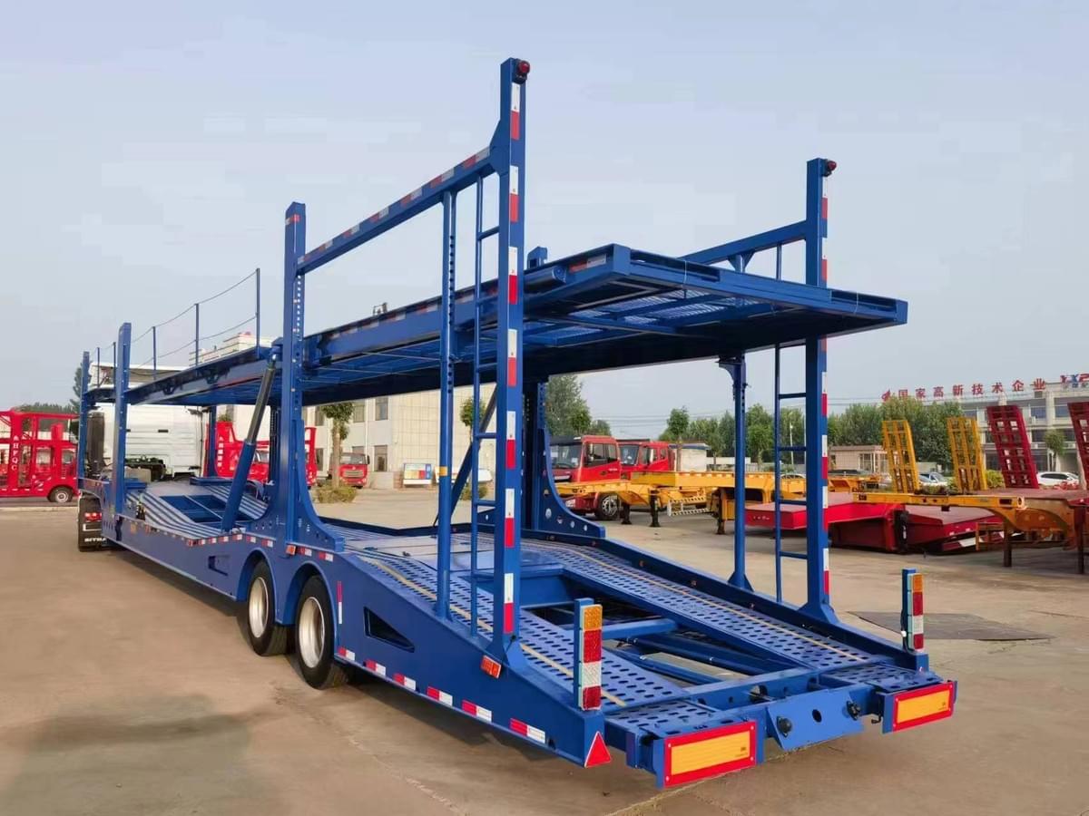 How many types of vehicle transport semi-trailers can u...