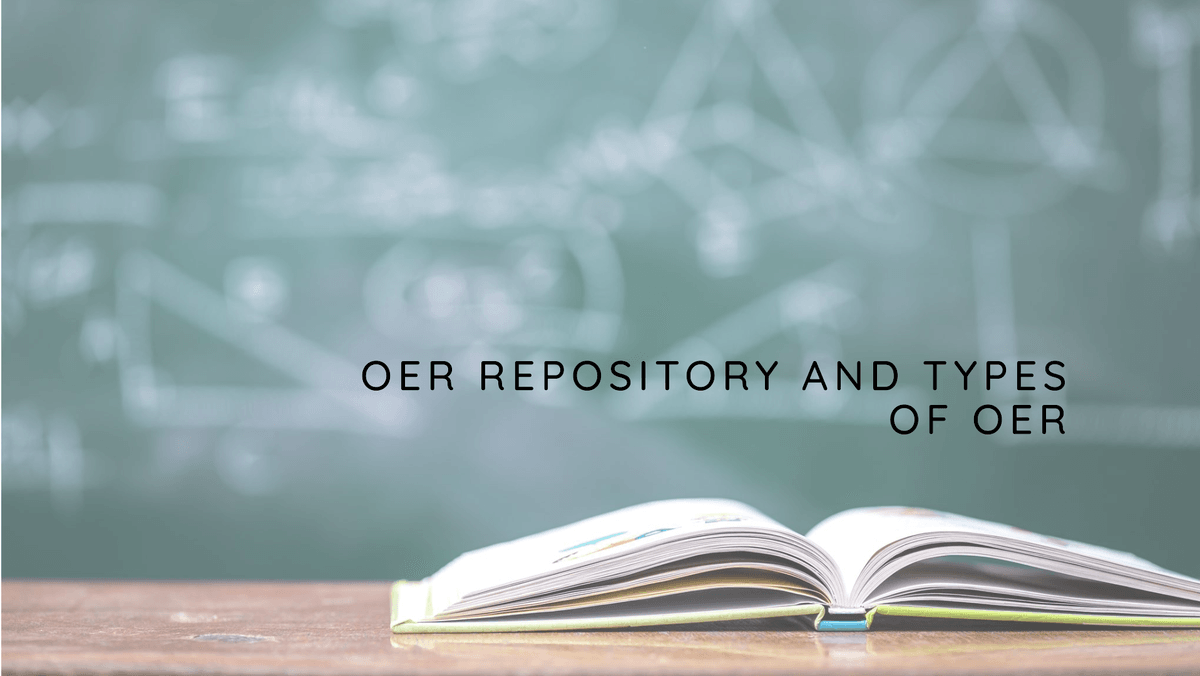OER Commons defines OER Repository as a public digital ...