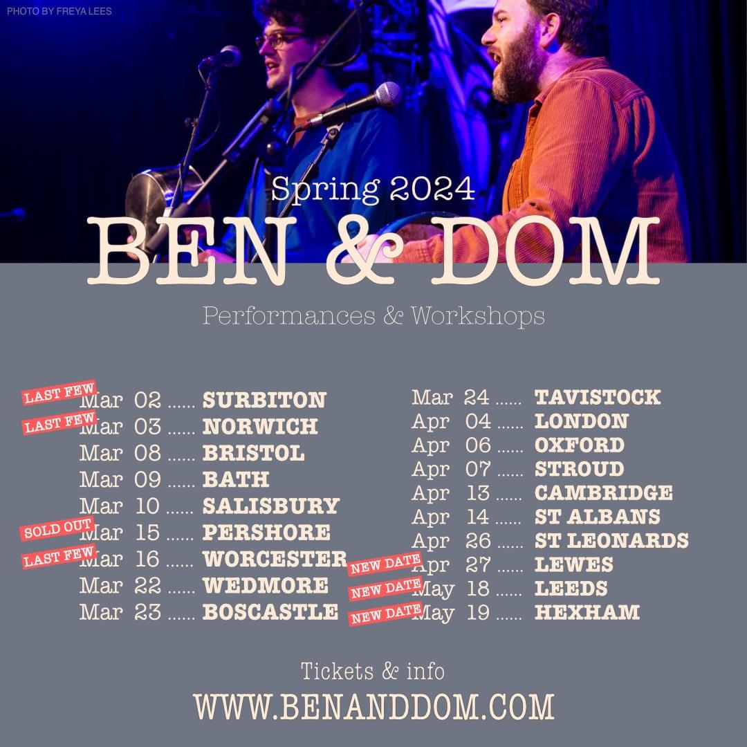 Ben & Dom | singing in harmony