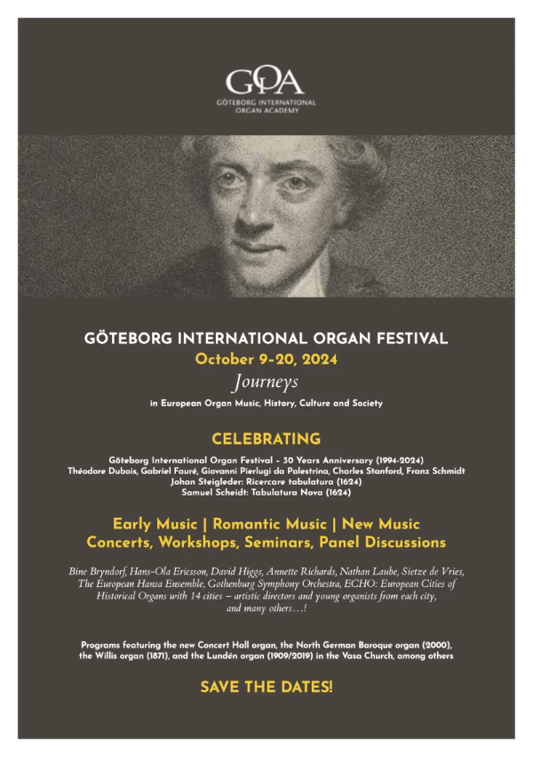 Festival Overview - Göteborg International Organ Academy (in English)