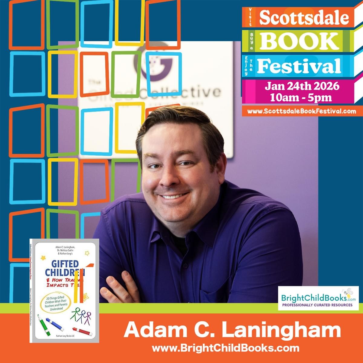 Author Spotlight: Adam Laningham & Bright Child Books