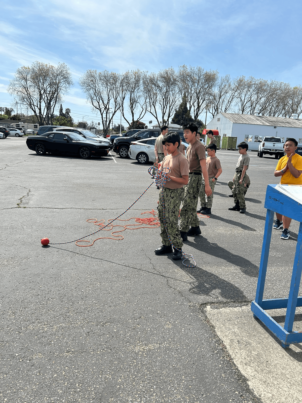Rope, Teamwork, and Grit: Seamanship Challenge Training...