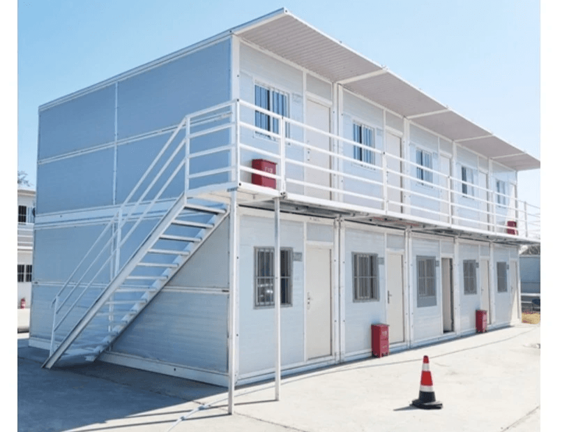 Temporary Prefab Container Dormitory for Construction Worker Accommodation