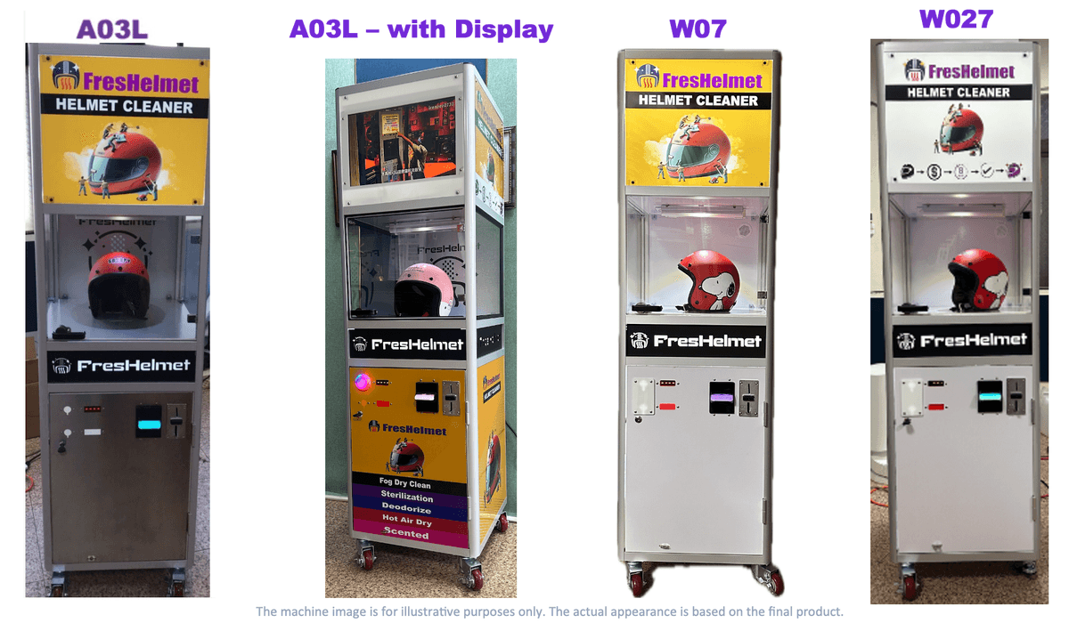 Helmet Cleaning Machine | Shoe Cleaner : Made in Taiwan - FresHelmet™