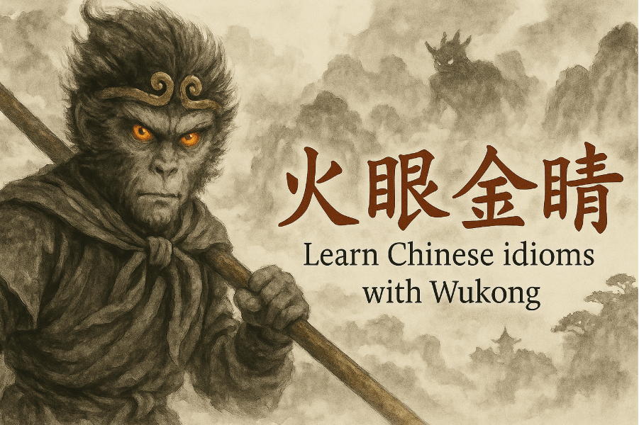 火眼金睛 Huo Yan Jin Jing | Learn Chinese Idioms - Chinese...