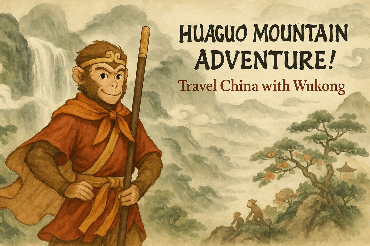 悟空带你游花果山 Huaguo Mountain Adventure - Travel China Tradi...