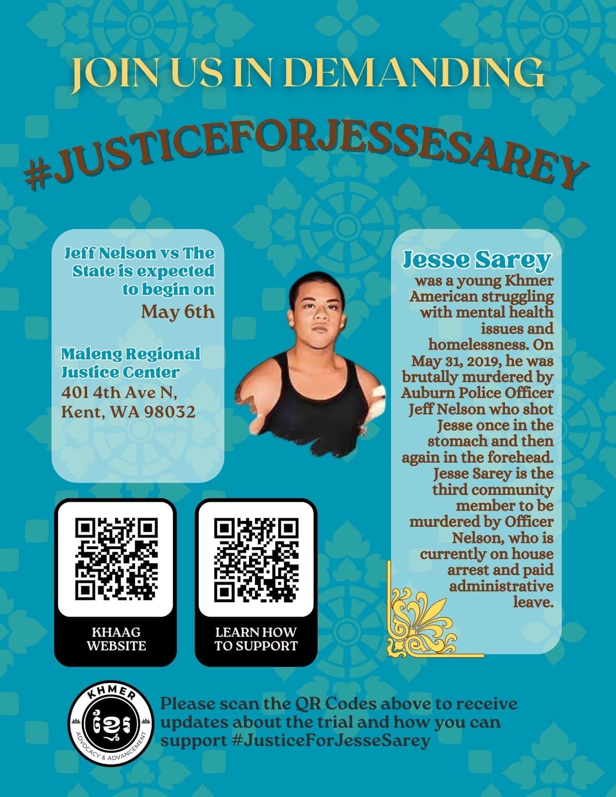 Justice 4 Jesse Sarey