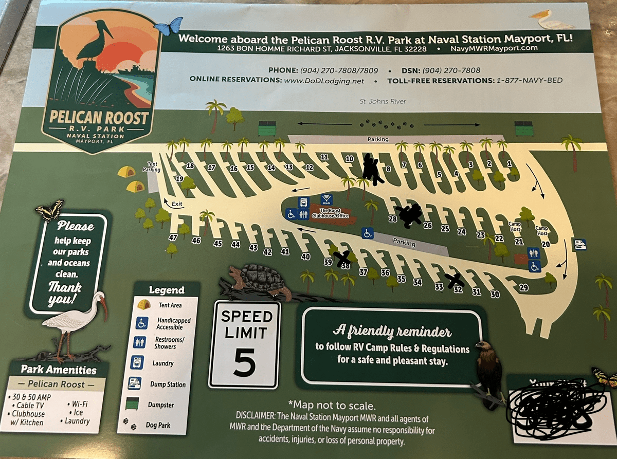 Pelican Roost RV Park - Military Campgrounds