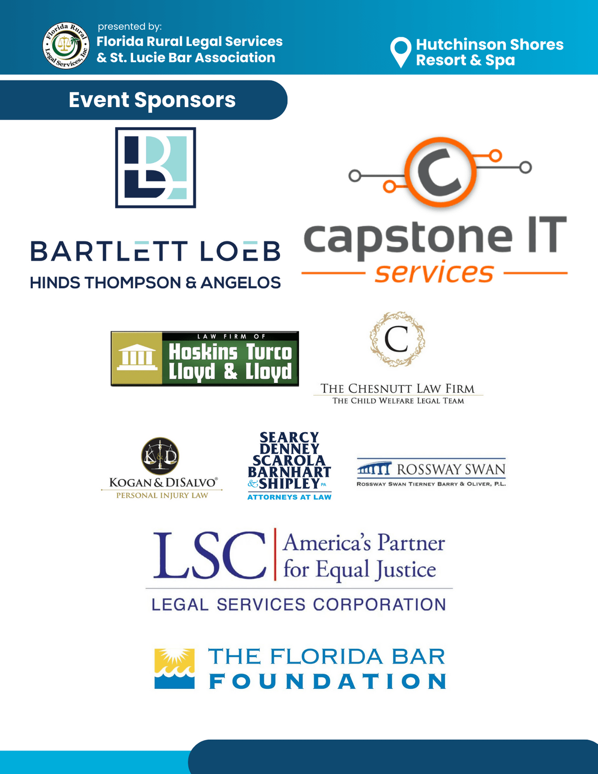 Bench Bar Conference - Florida Rural Legal Services