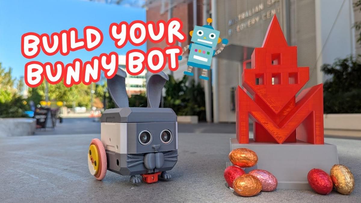🐰 Happy Easter with Makers Empire and HP Robots 🤖 - Cre...