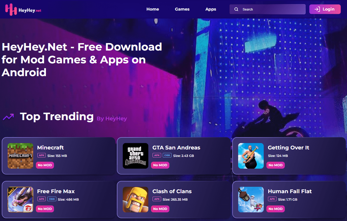 Heyhey.net on Strikingly