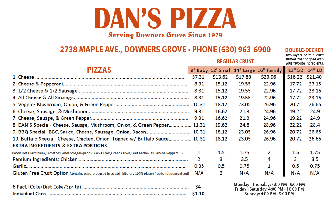 Dan's Pizza