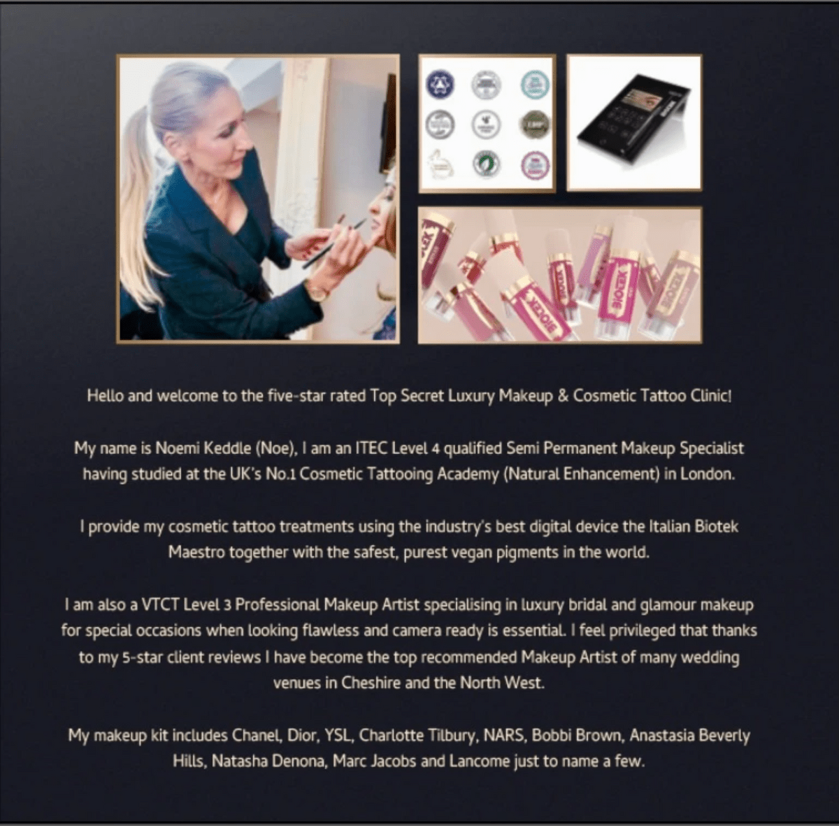 Professional Bridal Makeup Artist Cosmetic Tattoo Clinic Lash ...