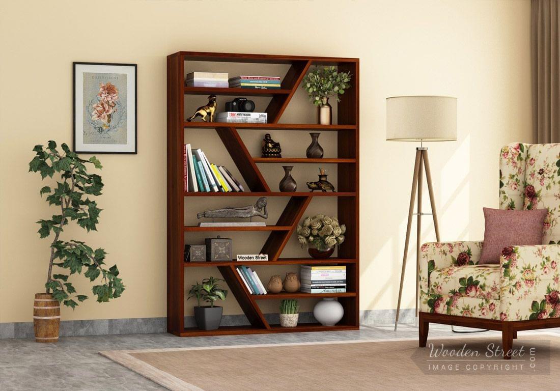 Wooden showcase online store