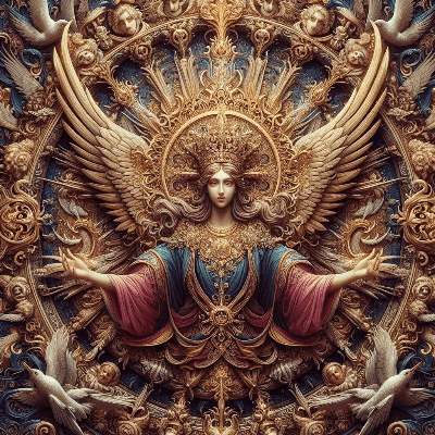 Shekinah, the Holy Queen of the Crown Kingdom. - Intent...