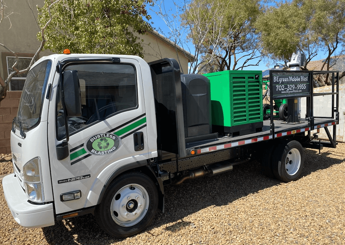Mobile Blasting and Dustless Sandblasting in Las Vegas,...