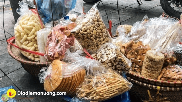 Bánh bỏng gạo - món ăn vặt tuổi
