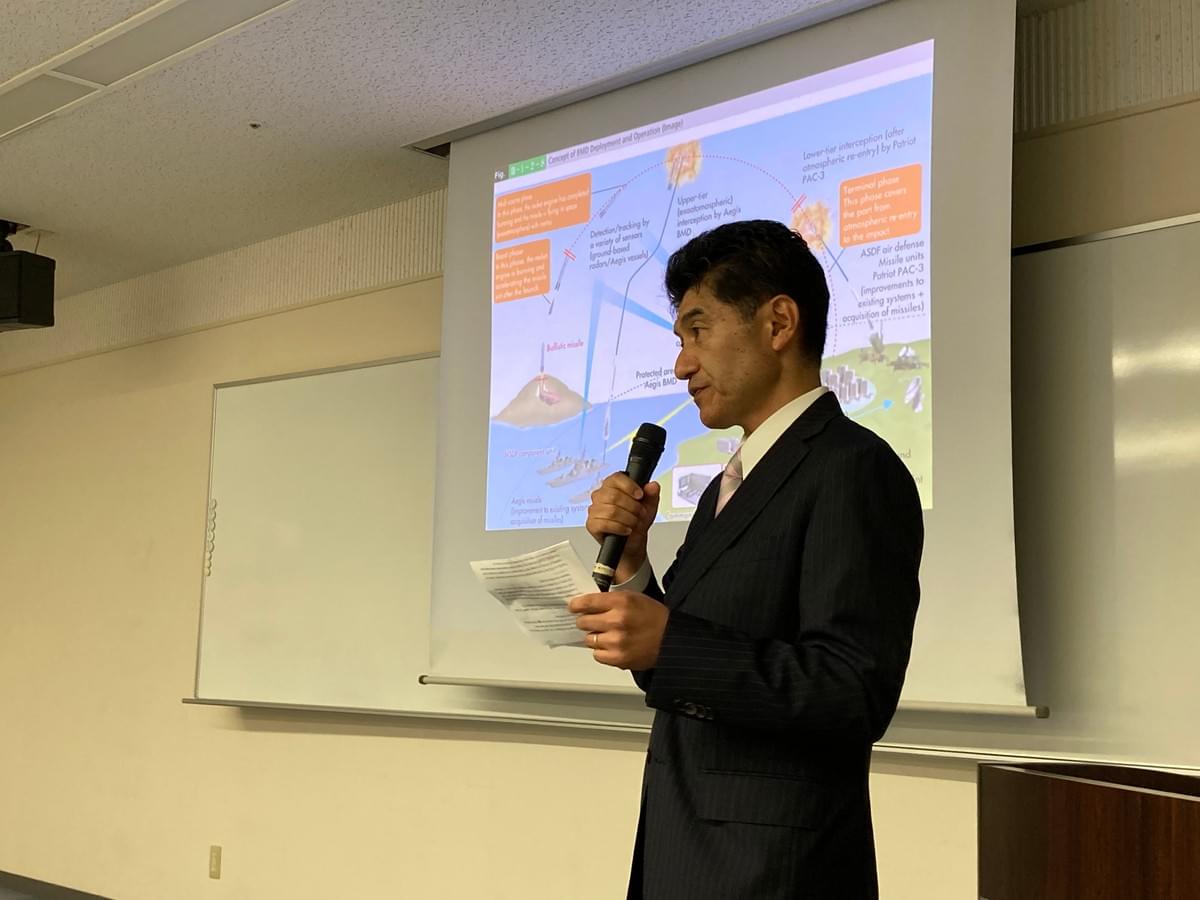 Dr. Narushige Michishita Speaks in Misawa about Japan's...