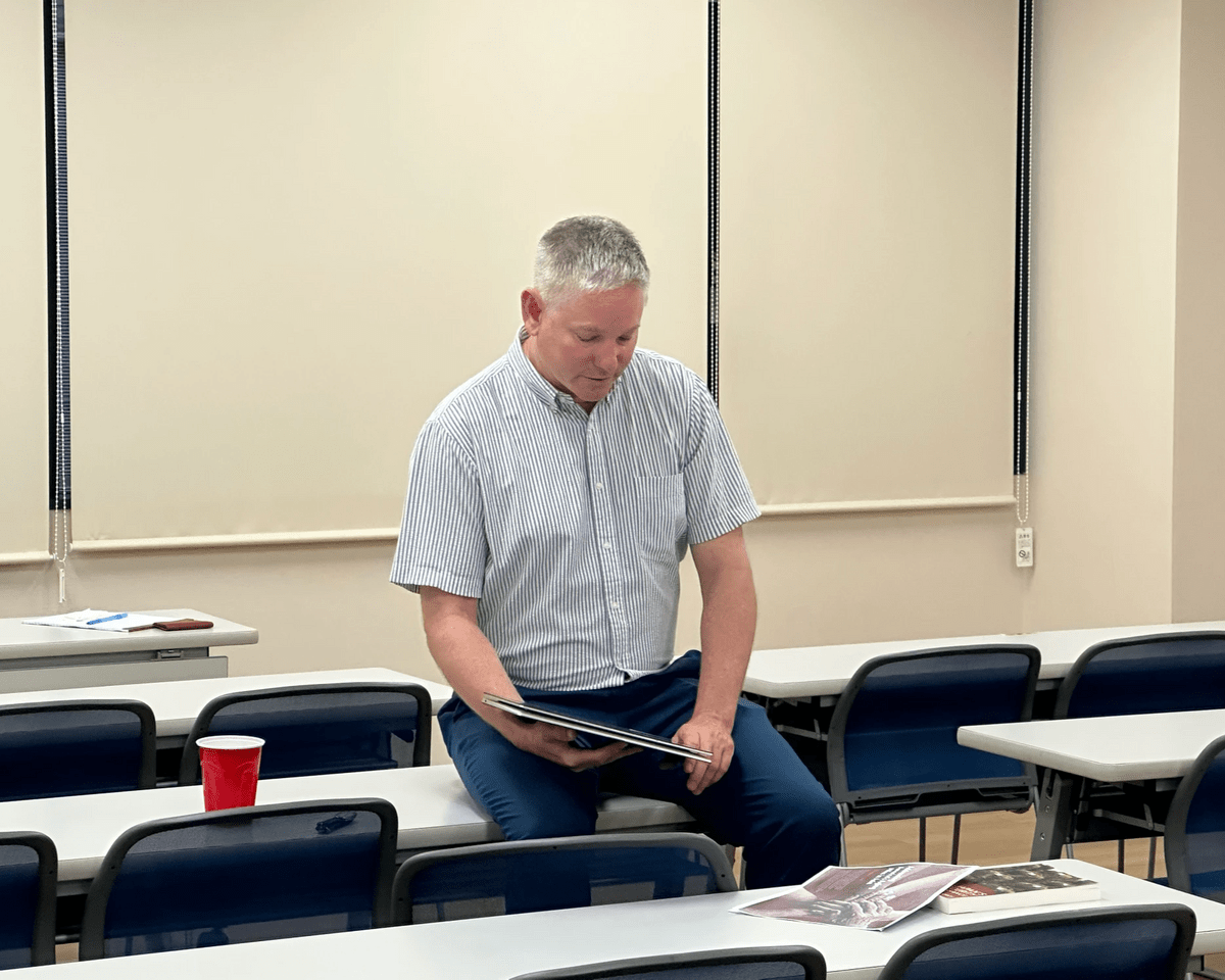 Dr. Andrew Oros Leads Seminar in Sasebo