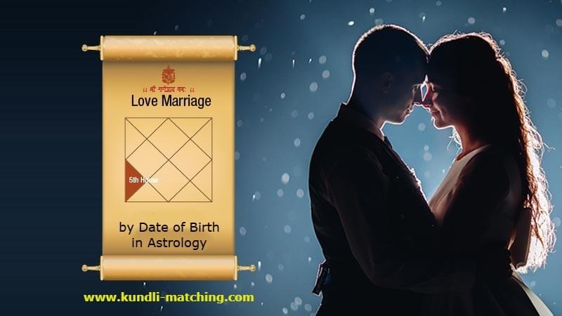 Possibility of Love Marriage by Date of Birth in Astrol...