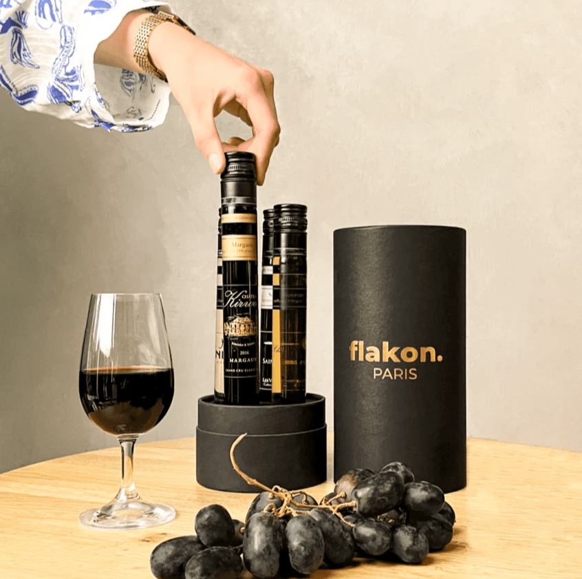 Flakon - Coffrets de dégustation de vins en flacon
