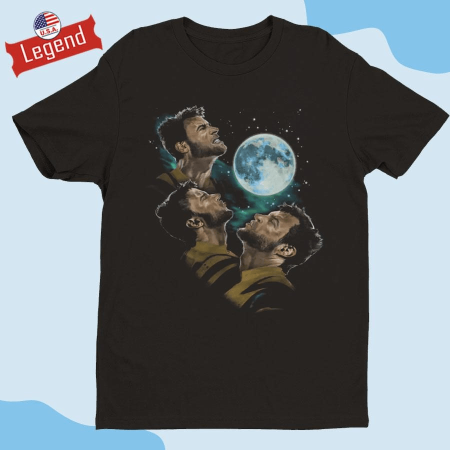 Trending Three Wolverine Moon Shirt