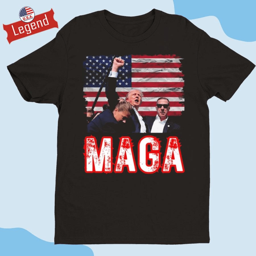 Maga Trump Iconic Fist Raised T-shirt
