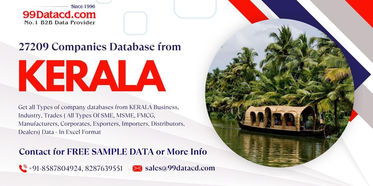 Get Ready to Use Kerala Companies List – Boost Sales