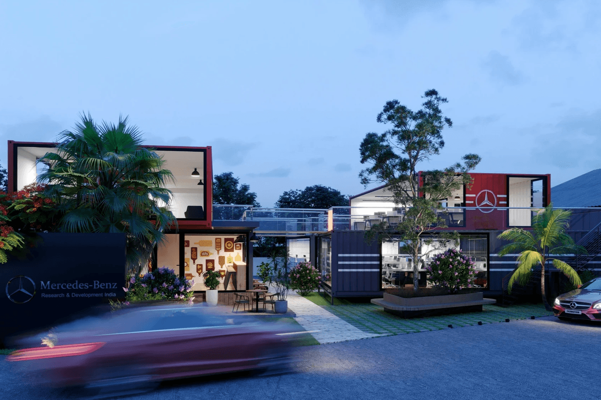 Modern Container Motel Designs