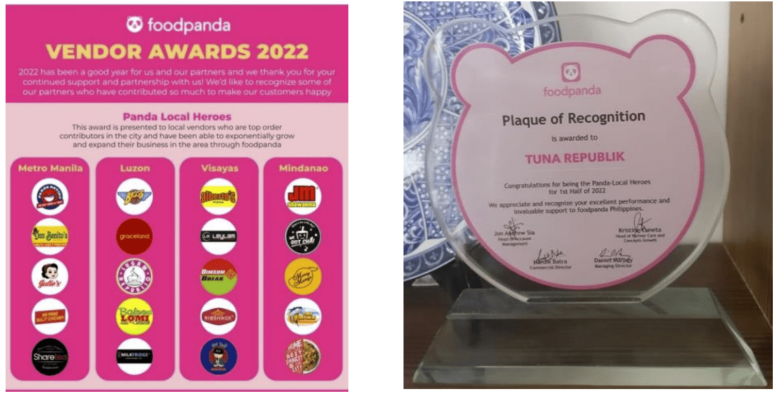 Tuna Republik Inc. on Strikingly