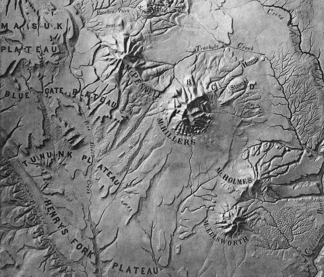 gilbert peak utah elevation