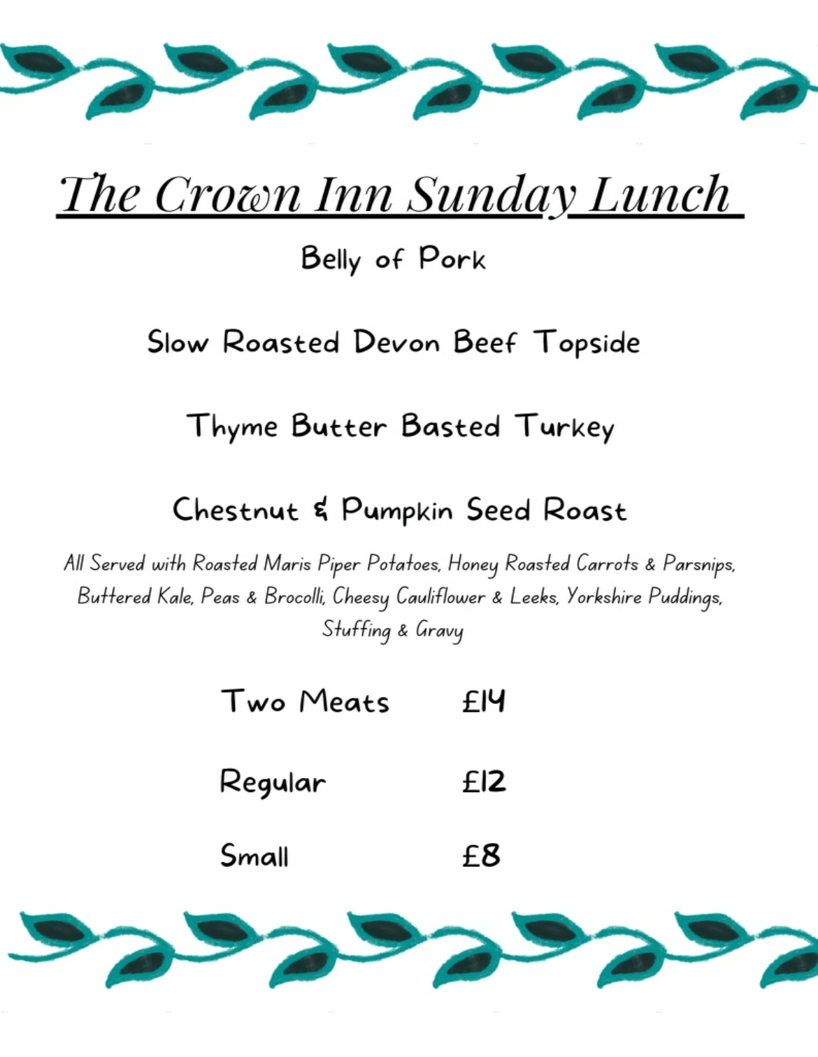 The Crown Inn West Down North Devon Accommodation - Bar & Restaurant