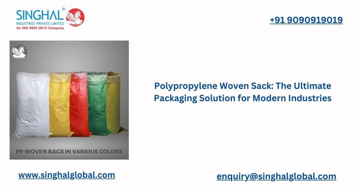 Polypropylene Woven Sack: The Ultimate Packaging Soluti...