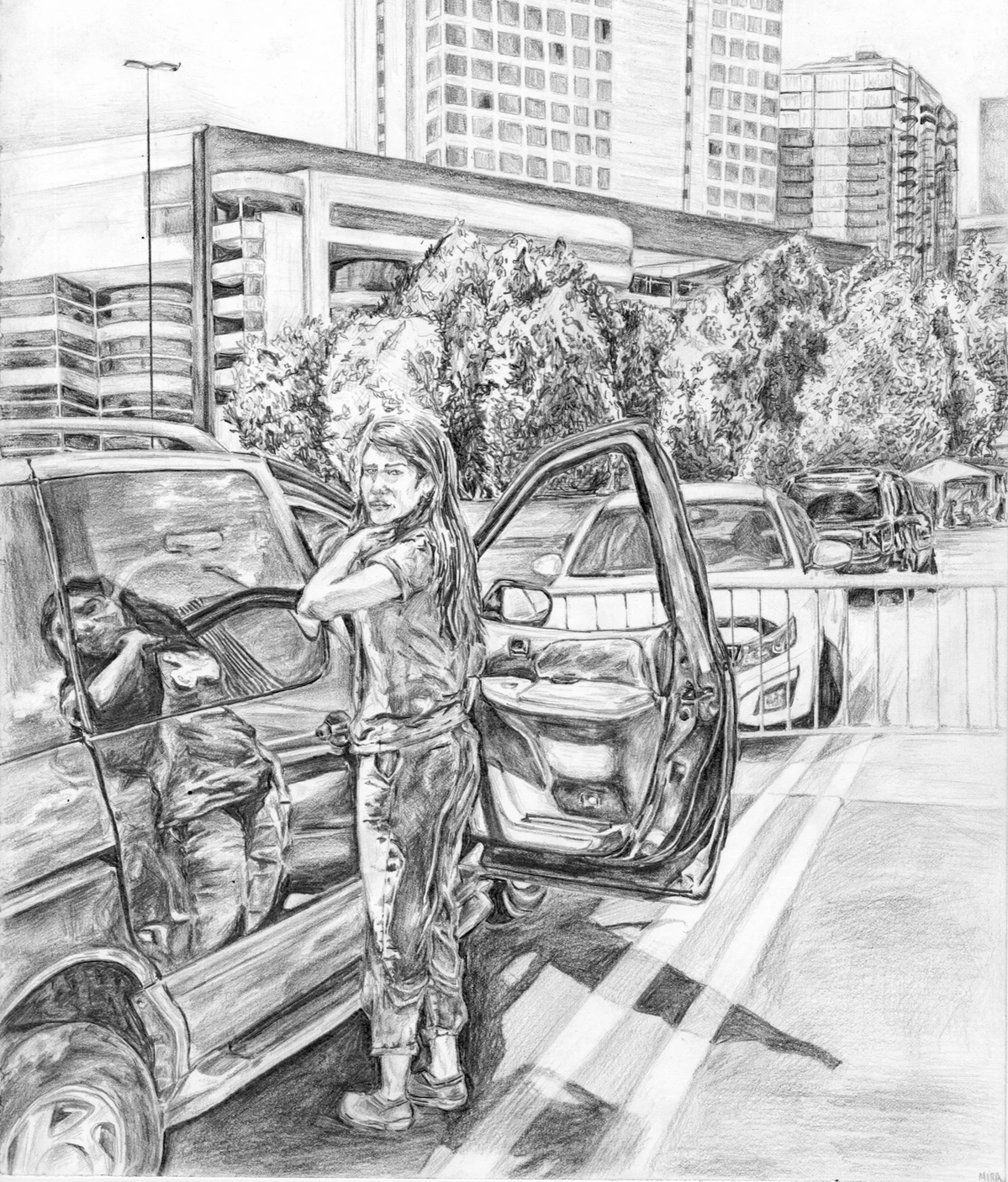 Drawings and Paintings - Mira Aviva Art