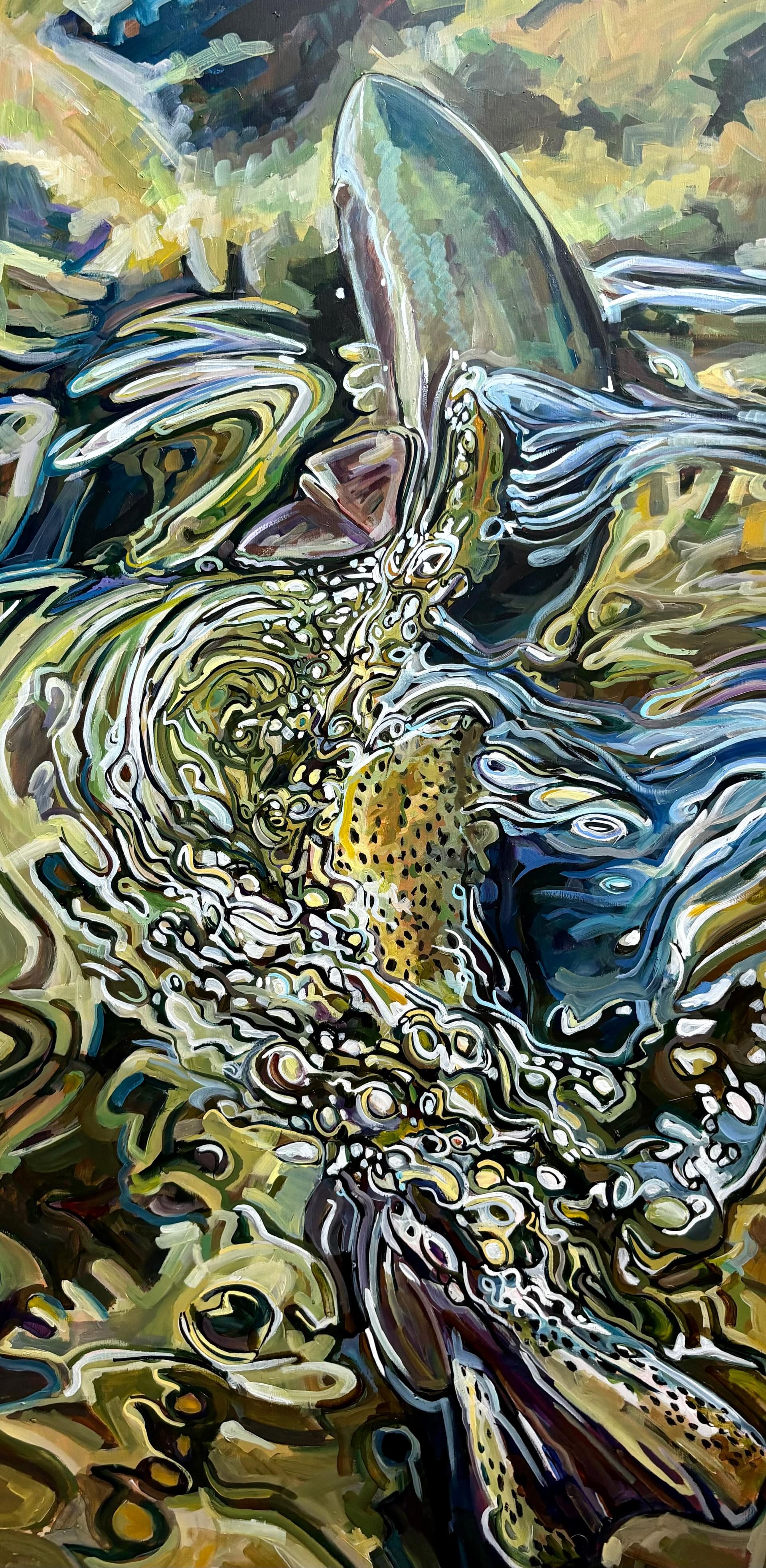 Fish Paintings and Flyfishing Art