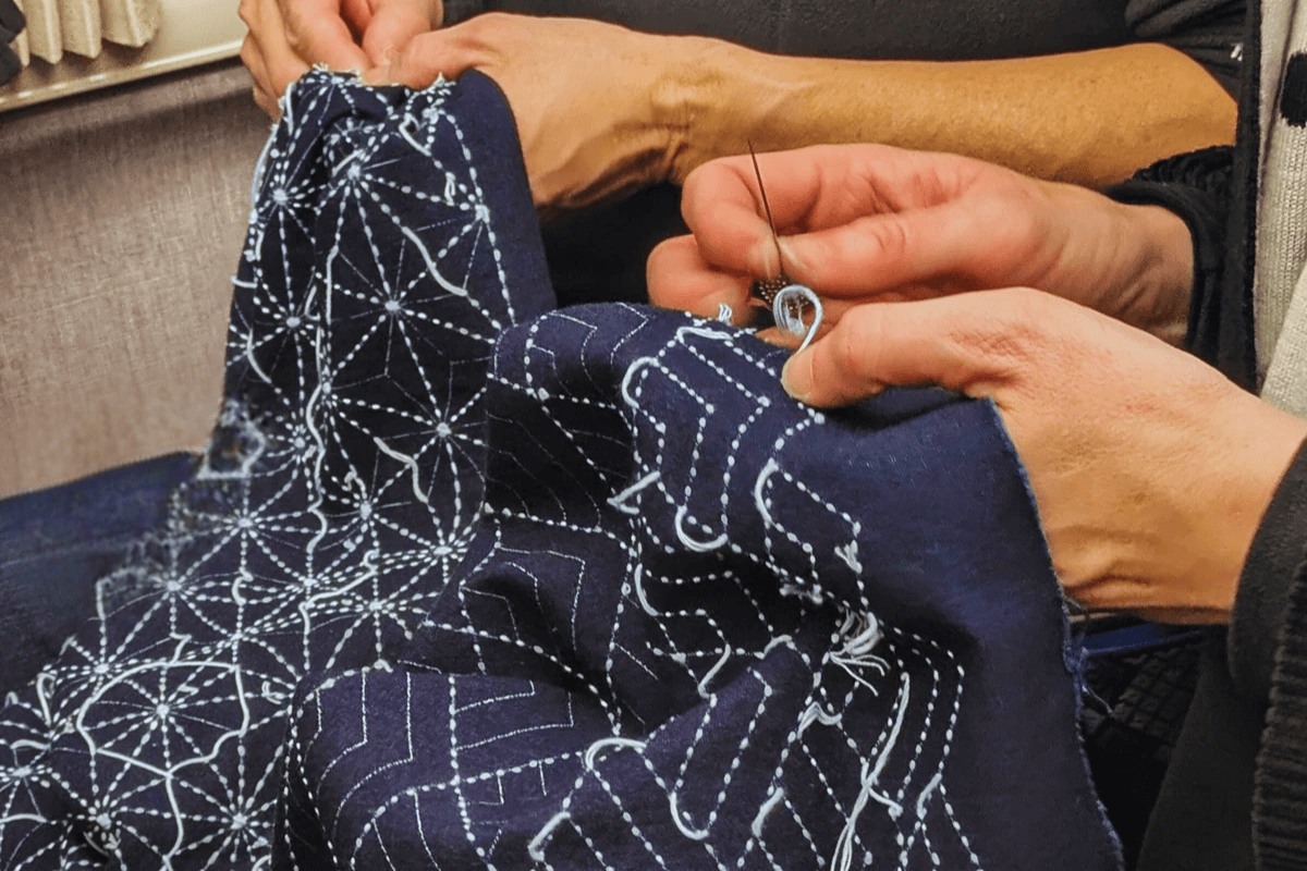 Sashiko Japan Retreat - Japanese Sashiko - Learn from Japanese Sashiko ...