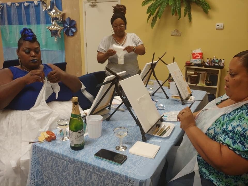 Spark Painting Parties - DEBRA BREWER ART