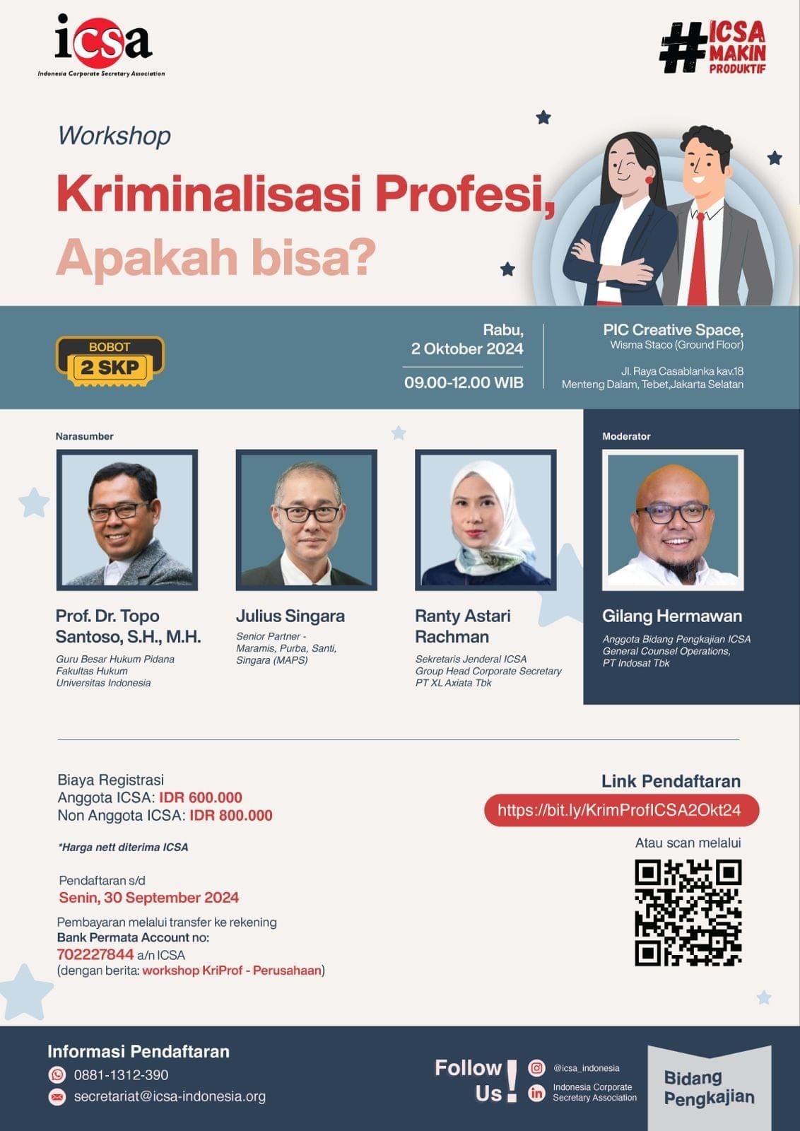 ICSA - Indonesia Corporate Secretary Association