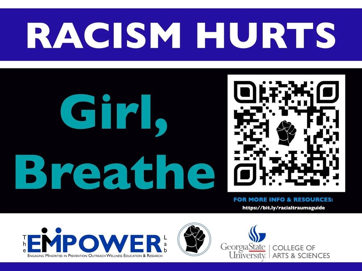 GSU Blue Public Health Signage - Project NaviGAte ATL