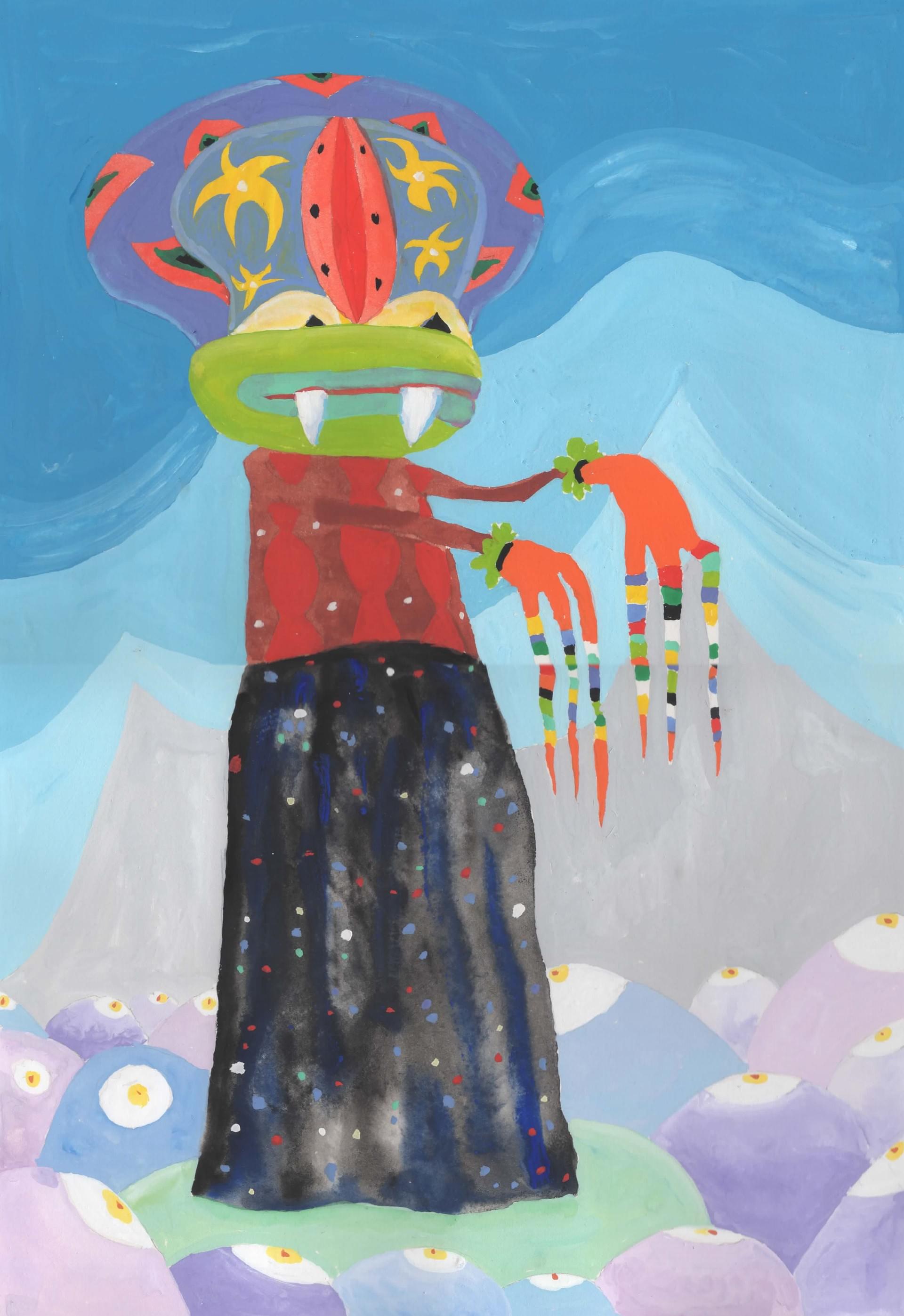 GOUACHE - Sally Cruikshank paintings