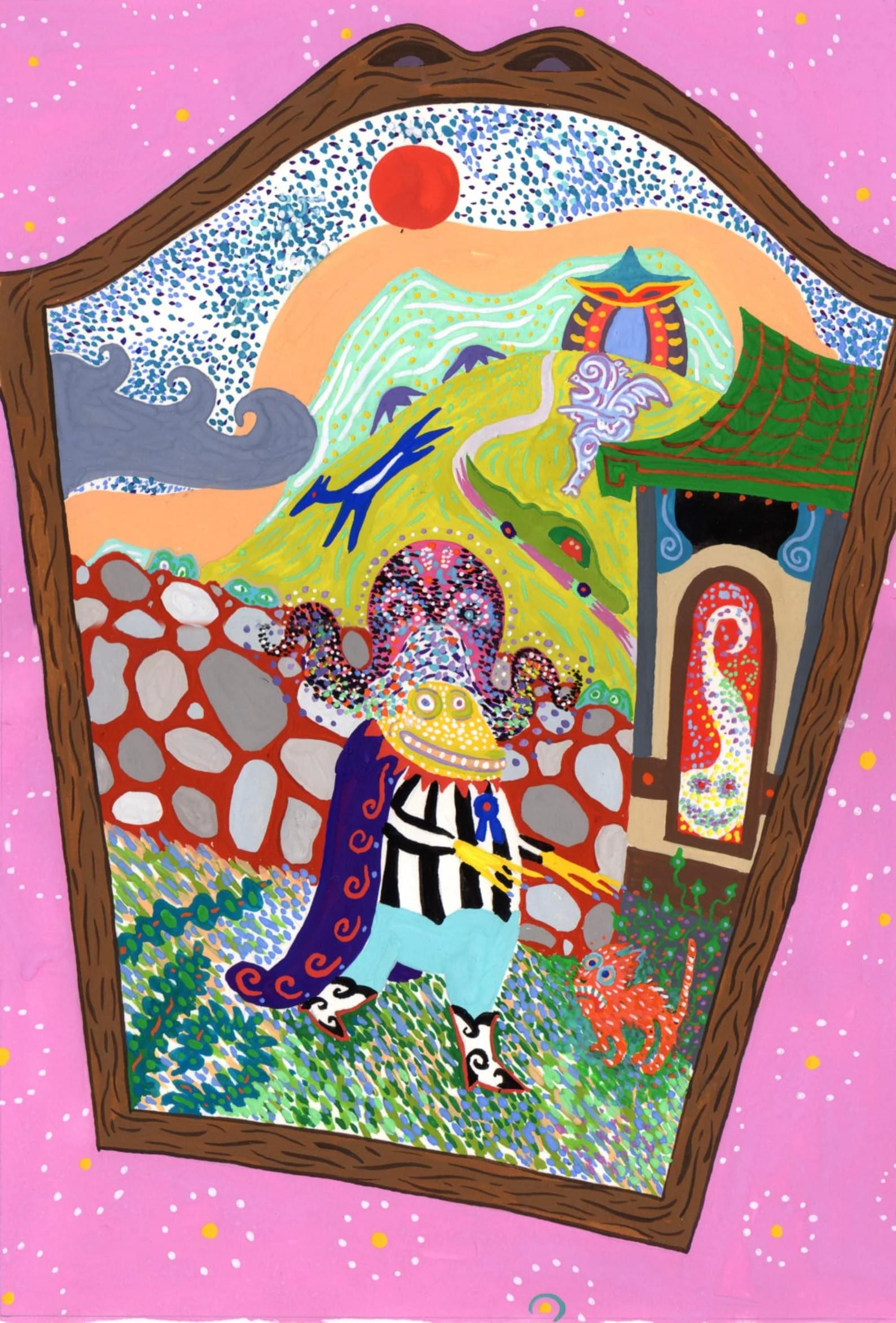 GOUACHE - Sally Cruikshank paintings