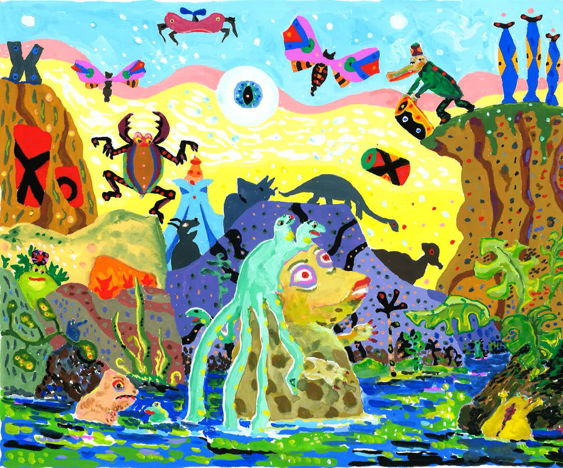 WATERCOLOR - Sally Cruikshank paintings