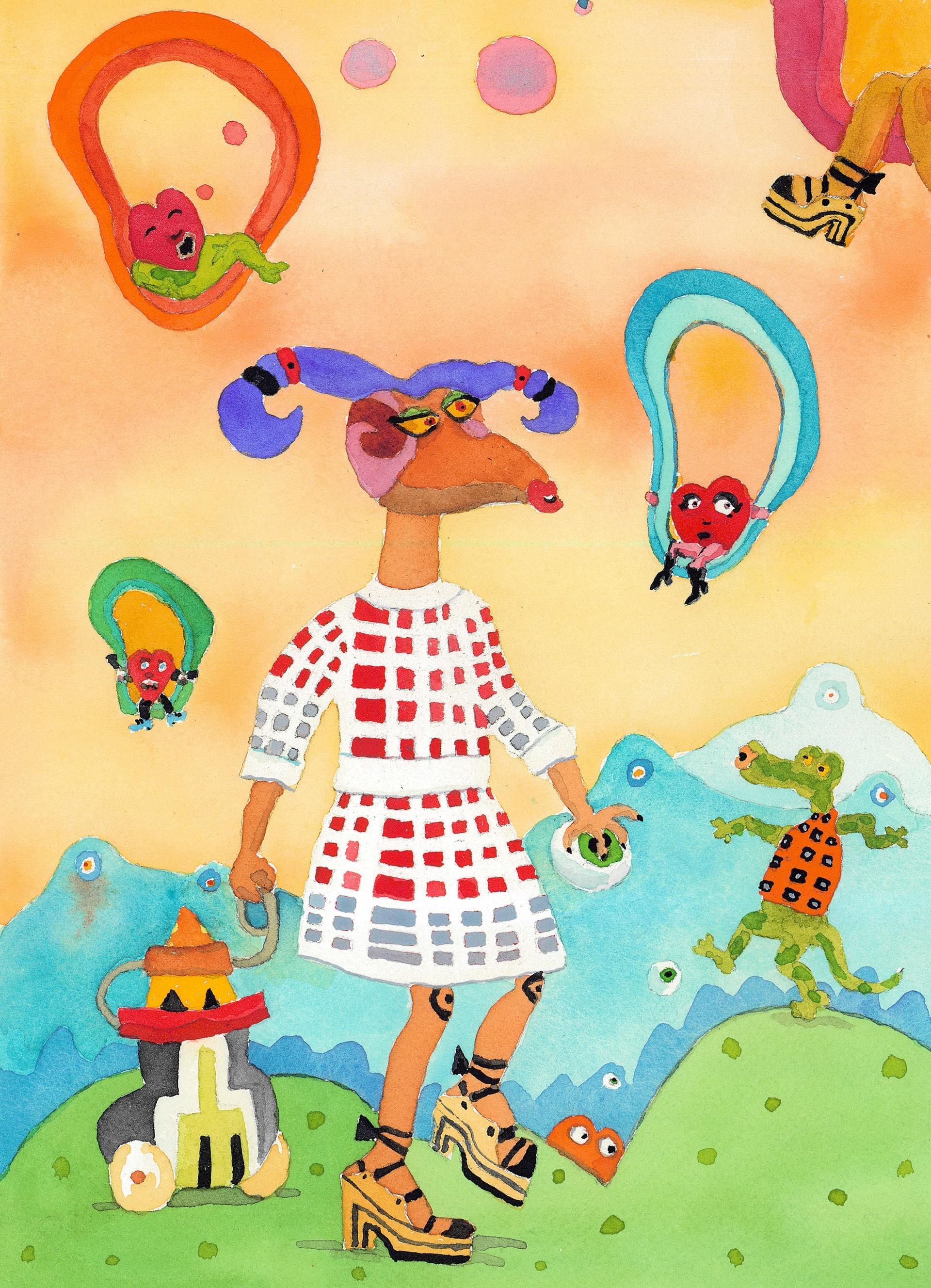 FASHION - Sally Cruikshank paintings