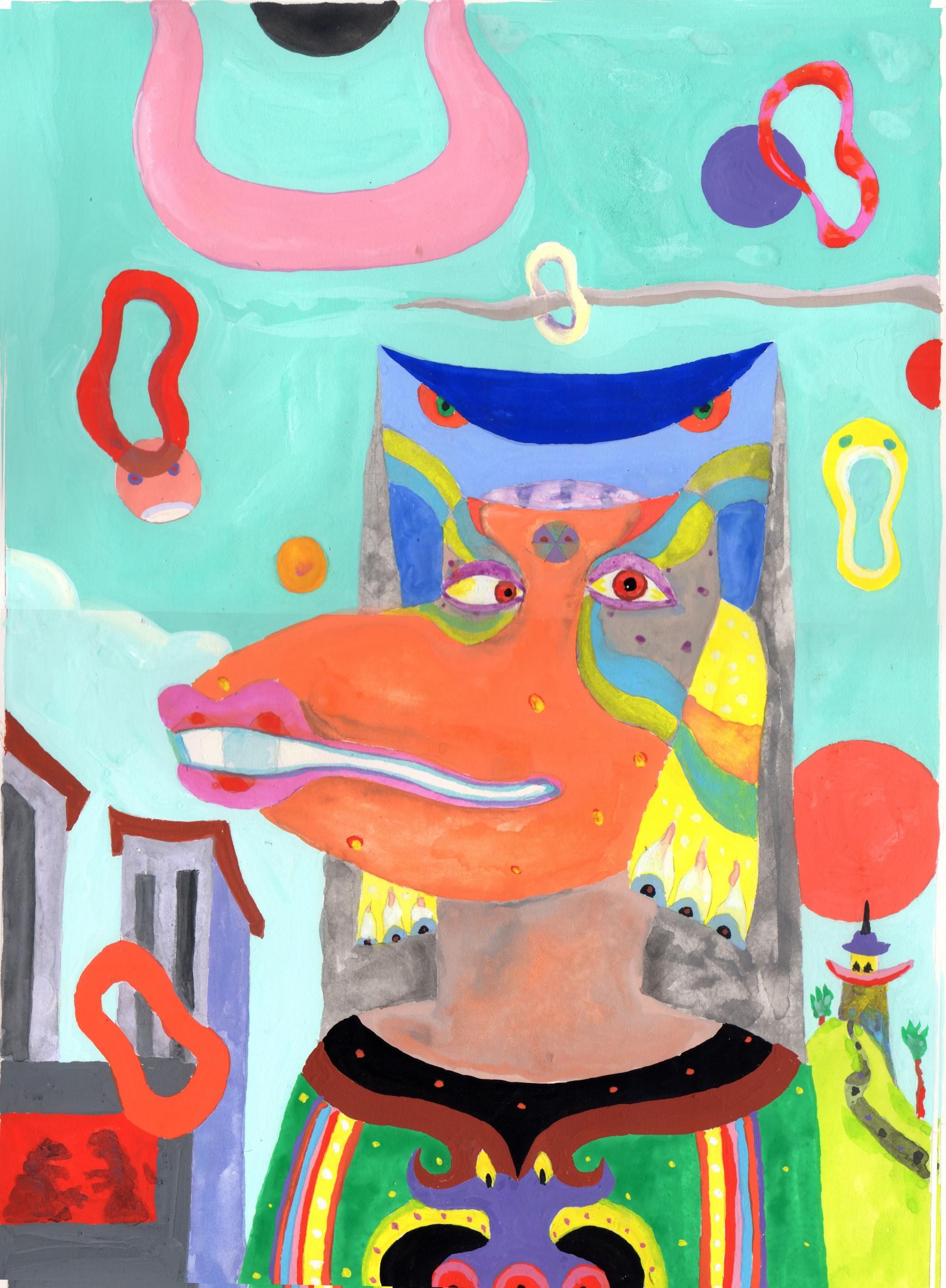 GOUACHE - Sally Cruikshank paintings