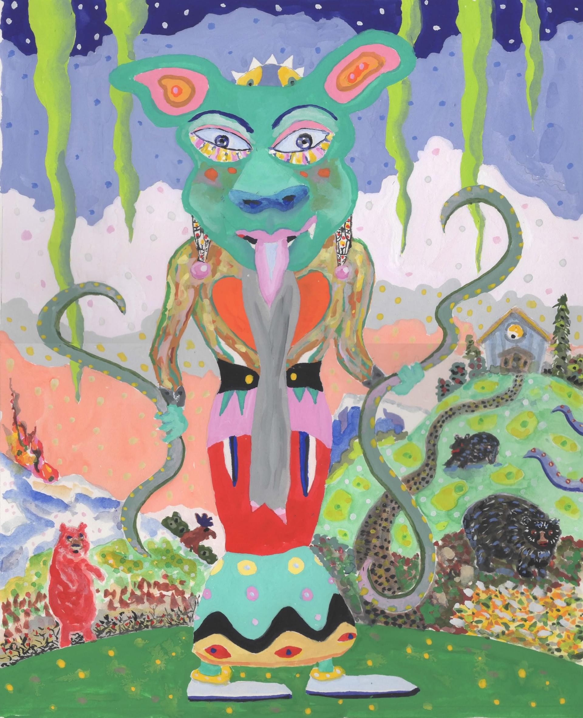 GOUACHE - Sally Cruikshank paintings